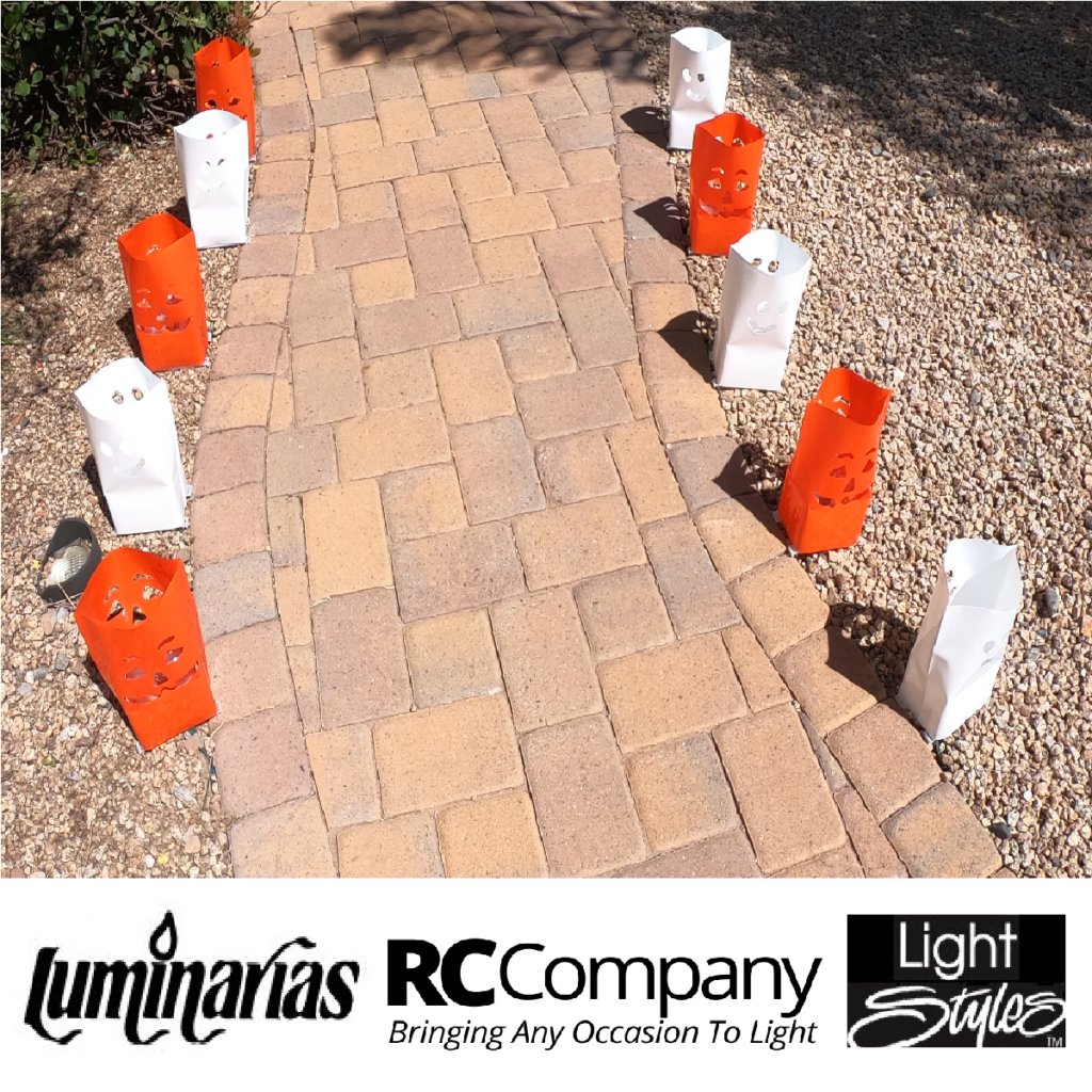 LED Die-Cut Halloween Electric Luminarias Set - RC Company - Luminarias ...