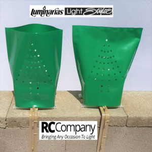 LED Die-Cut Green Christmas Tree Electric Luminarias Set - RC Company ...