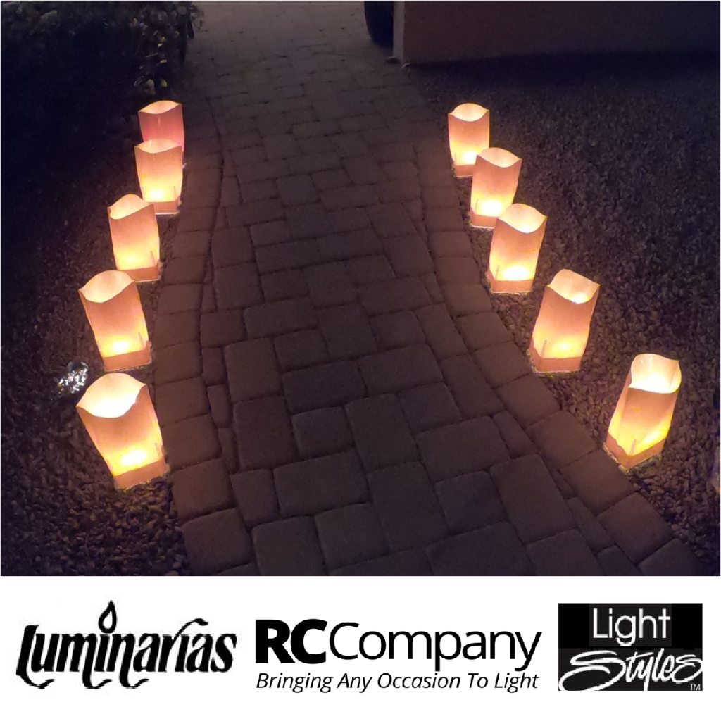LED Kraft Brown Electric Luminarias Set - RC Company - Luminarias & More