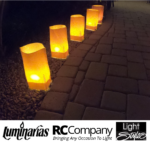 LED Kraft Brown Electric Luminarias Set - RC Company - Luminarias & More