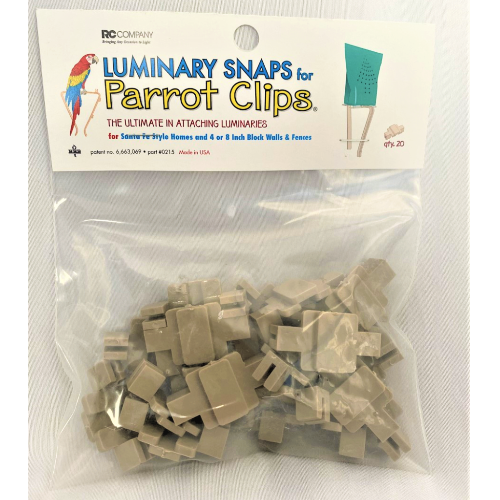 Parrot Clips - RC Company - Luminarias & More
