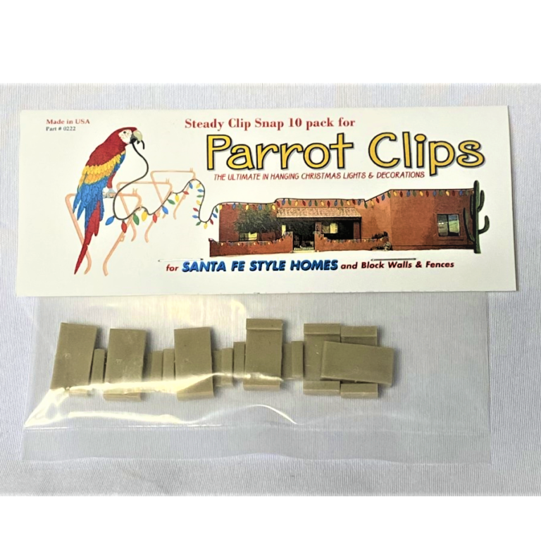 Parrot Clips 4 Inch 5 clip set - RC Company - Luminarias & More